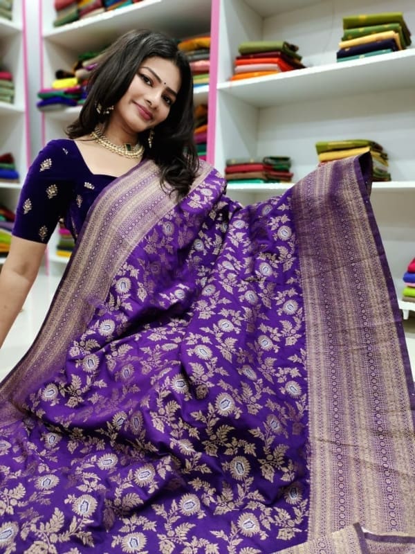 Banarasi Georgette Saree Arya Collections